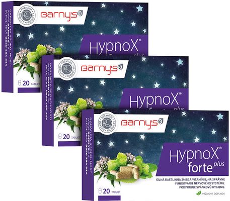 Barny's HypnoX FORTE plus 20 tabliet | Pilulka.sk