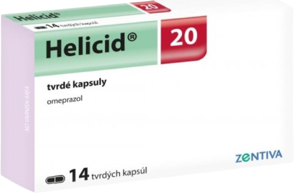 Helicid 20 mg 14 tvrdých kapsúl | Pilulka.sk