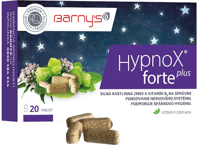 Barny's HypnoX FORTE plus 20 tabliet | Pilulka.sk